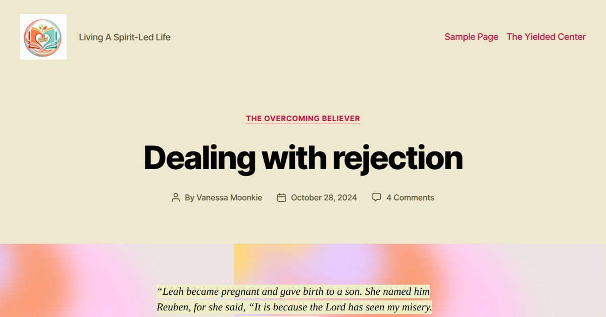 Dealing with rejection – yielded